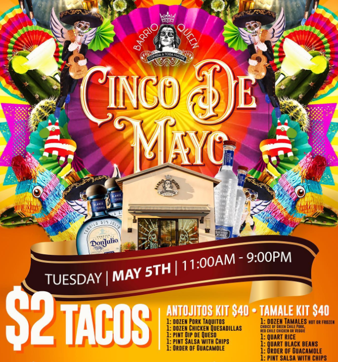 Cinco De Mayo is on Taco Tuesday This Year…Score $2 Tacos All Day at ...
