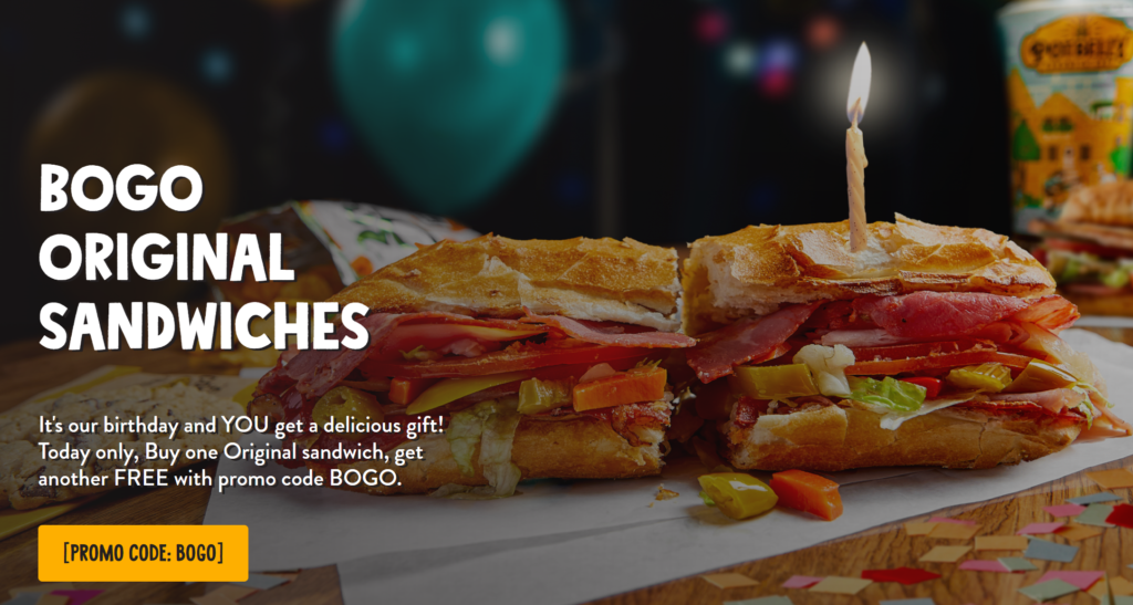It’s BOGO Free Day at Potbelly in Honor of Their Birthday (Order Online ...