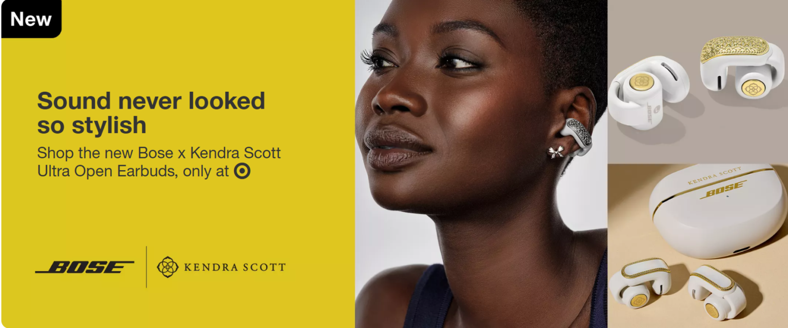 Score $100 Off the New Bose X Kendra Scott Ultra Open Ear Buds! These ...