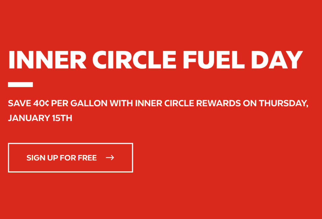 Circle K Inner Circle Members Get $.40 off EACH GALLON of Gas Thursday ...